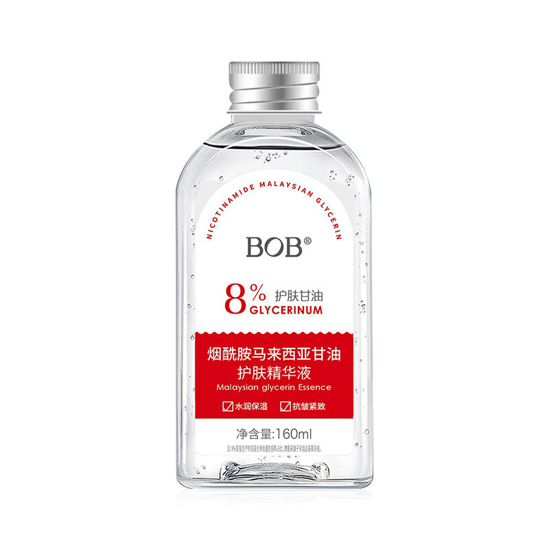 Сыворотка для лица унисекс BOB Ниацинамид 8% с малайзийским глицерином осветляющая увлажняющая