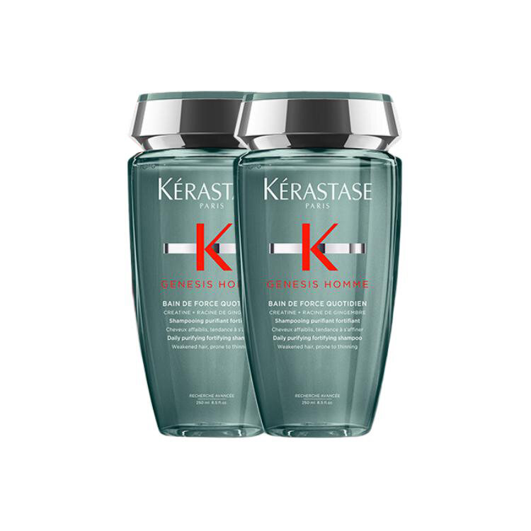 Шампунь мужской KERASTASE 1302402868 против выпадения волос с контролем жирности, 250ml*2