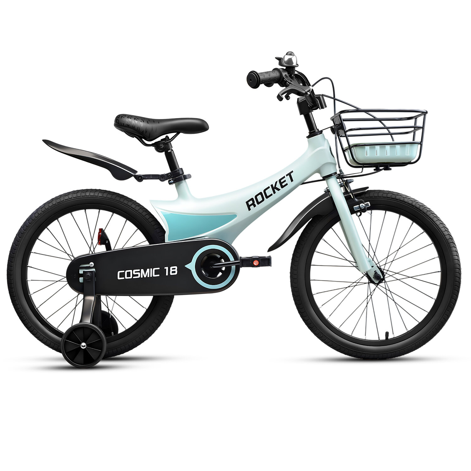 Велосипед 18" Rocket Cosmic, цвет бирюзовый, рост 115 - 130 см.