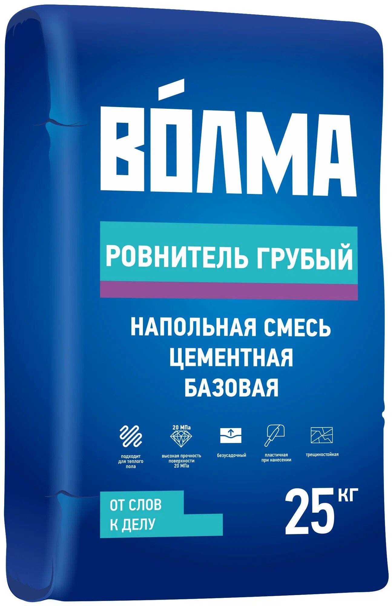 Волма Ровнитель грубый стяжка пола, самовыравнивающийся (25кг)