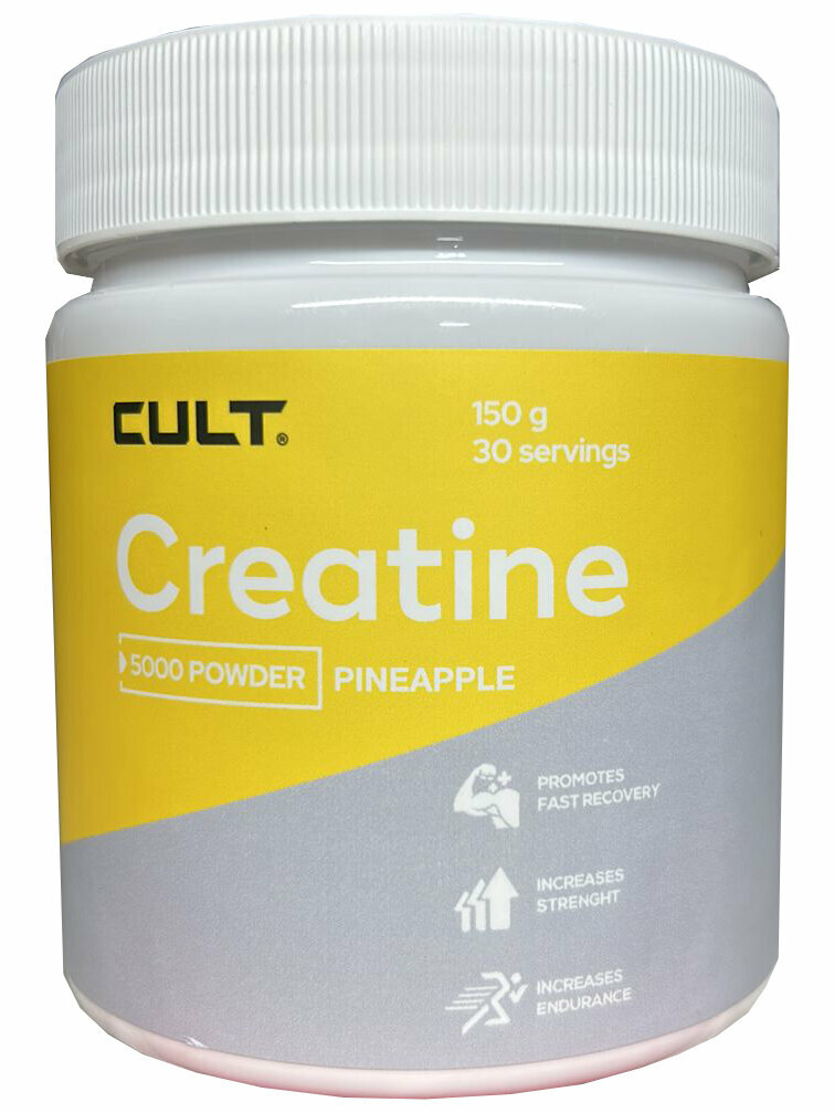 Cult Креатин моногидрат Creatine Monohydrate - 150 грамм, ананас