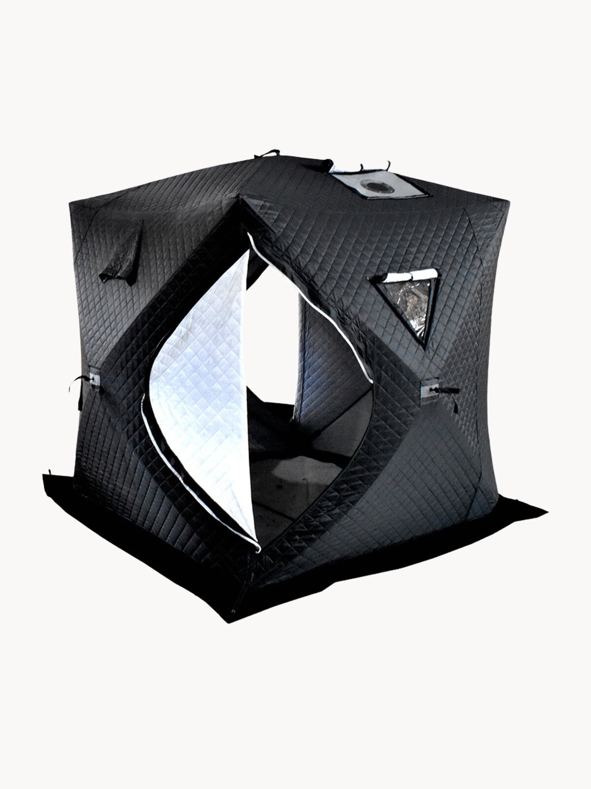 Палатка-баня, для зимней рыбалки, на 4 - 6 человек, шестигранная, с отверстием для дымохода