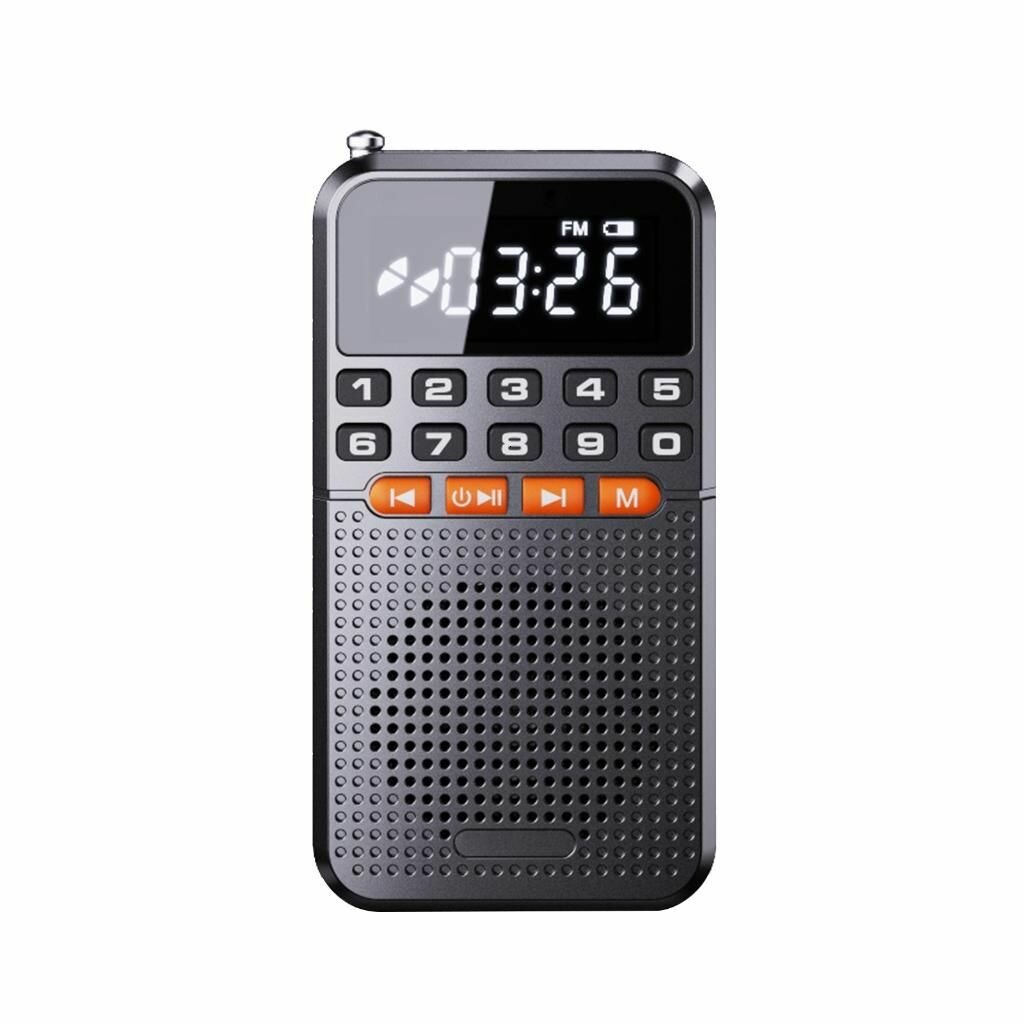Портативное FM-радио 5.0 с LED-дисплеем и слотом для карт