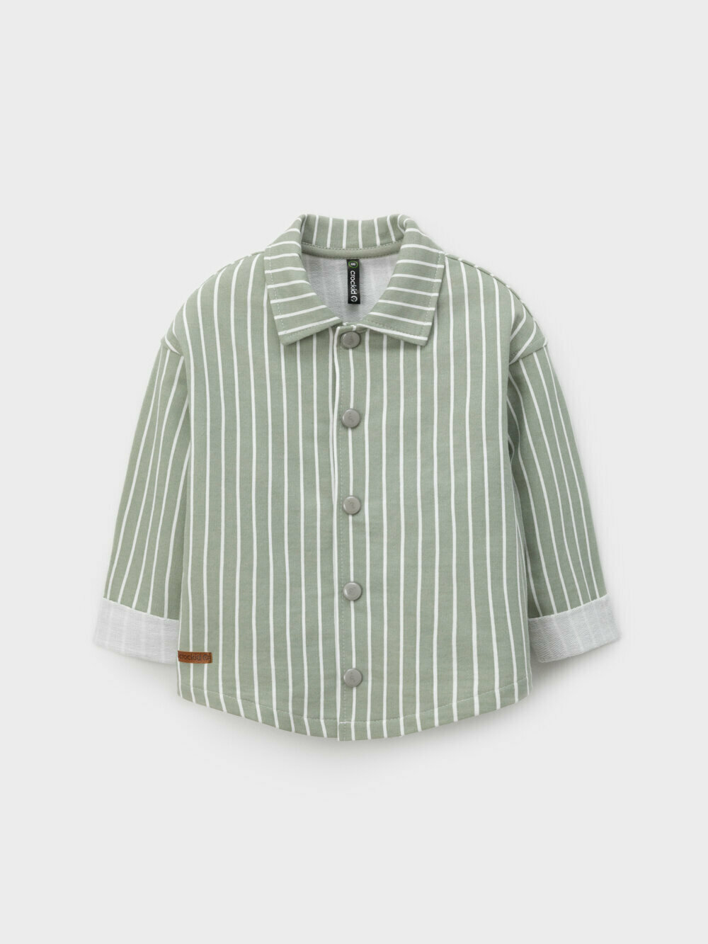 Рубашка рубашка в полоску для мальчика, хлопок