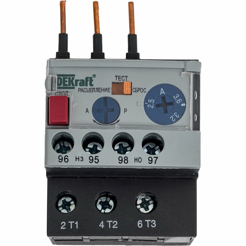 Тепловое реле Dekraft РТ-03 09-18A 2.50-3.60АВ