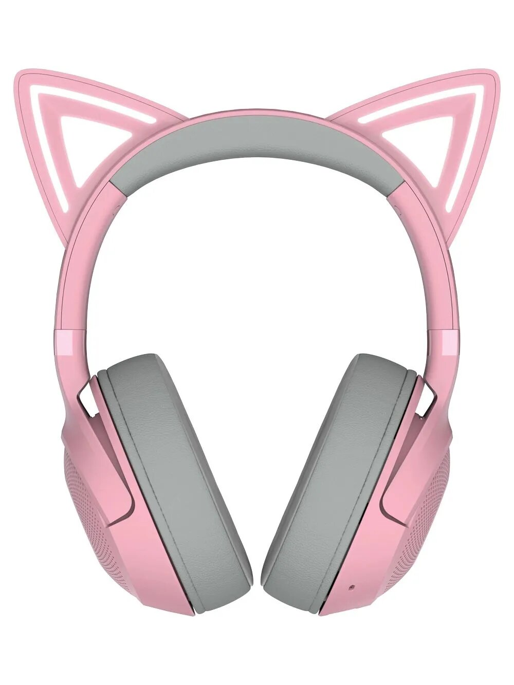 Компьютерная гарнитура Razer Kraken Kitty V2 Quartz, для ПК, розовый, RGB-подсветка
