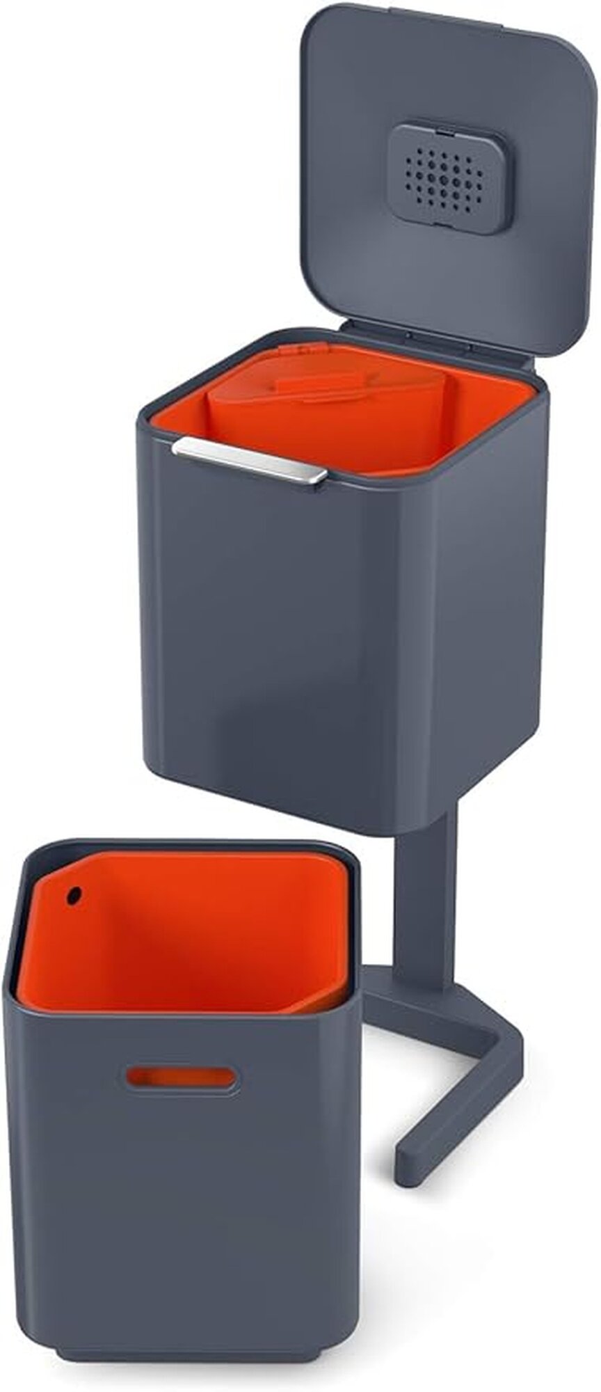 Контейнер для раздельного сбора кухонных отходов Joseph Joseph Totem Compact с фильтром запахов и съемным контейнером для пищевых отходов, 40 л, 30065