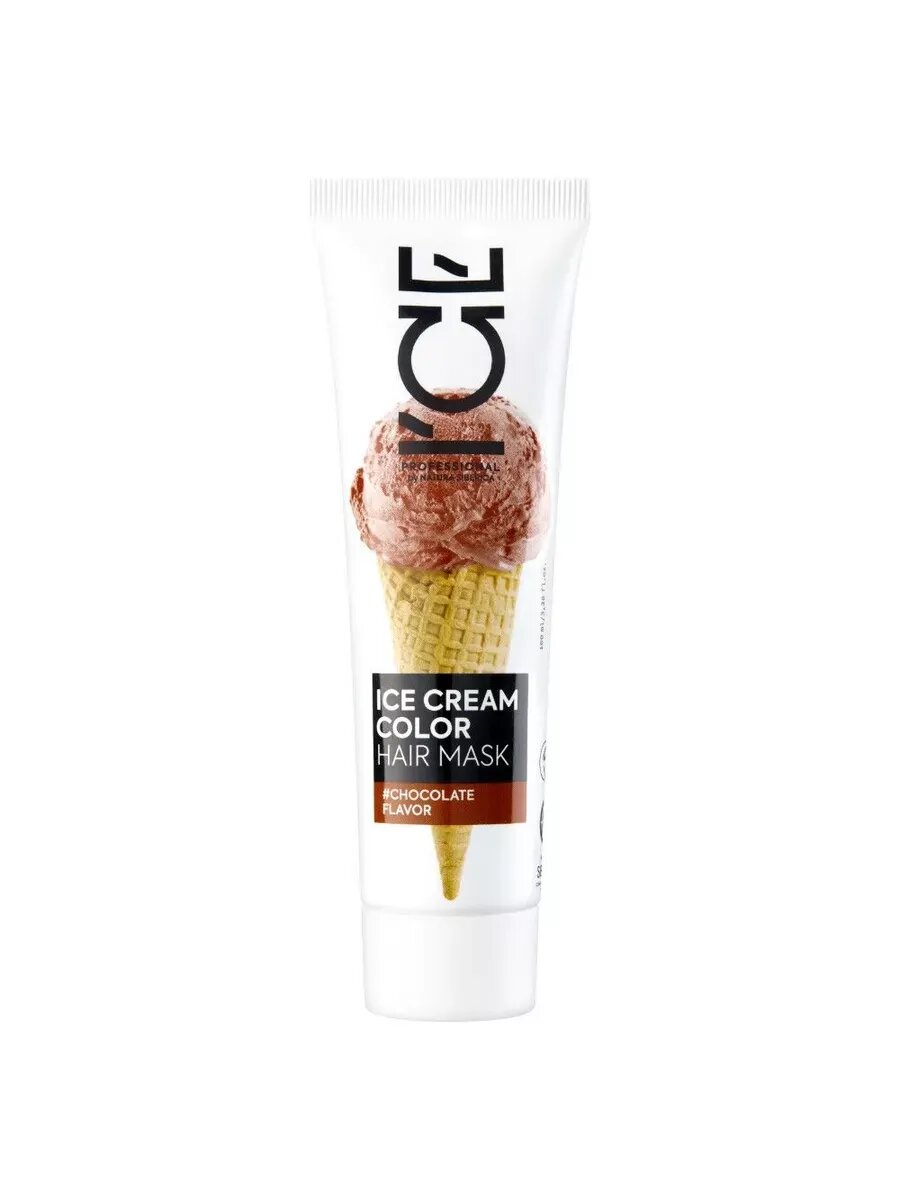 Ice Cream Color Маска Д/волос Тон Шоколадный 100мл -2шт