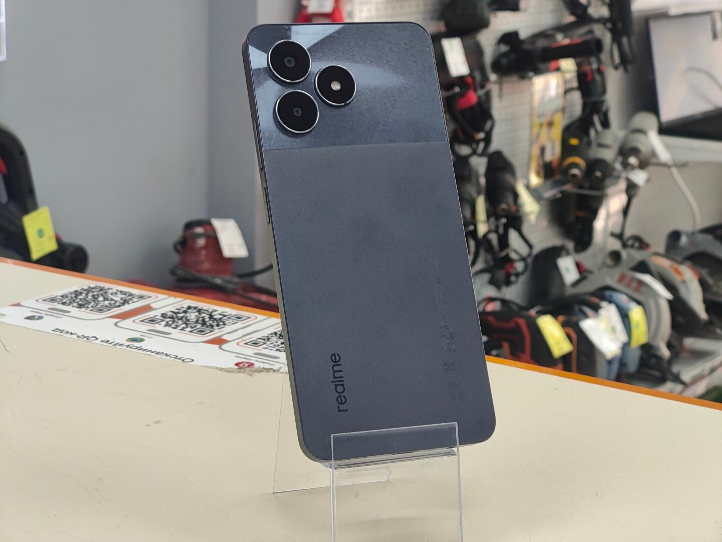 Смартфон Realme Note 50 3/64, черный (Б/У), уценка