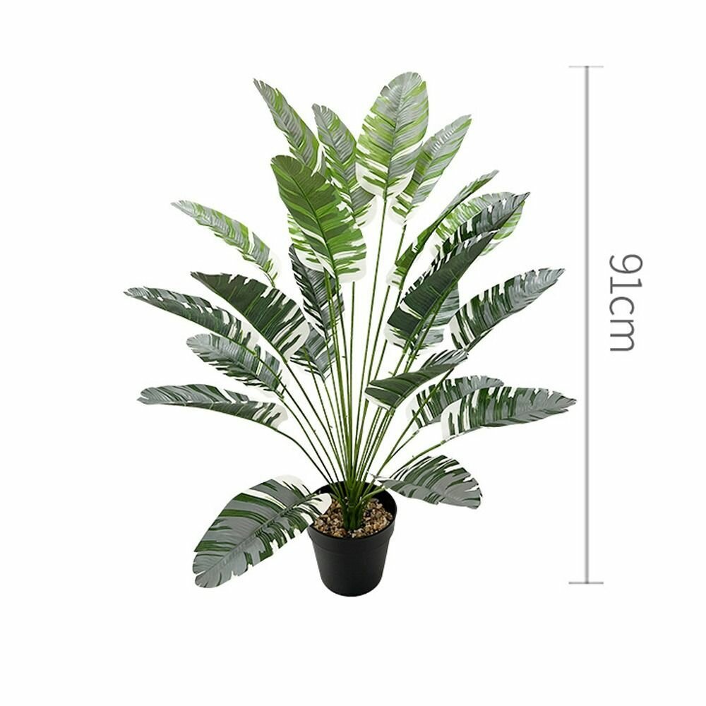 Поддельные пальмовые листья растений