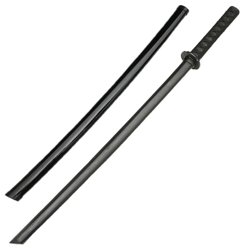 Японский деревянный меч для иайдо, тренировок и выступлений, меч из массива дерева для айкидо с чехлом, реквизит для косплея для взрослых и детей.