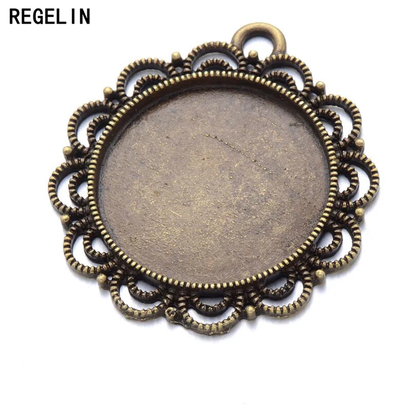 Основа для подвески antique bronze 25 мм REGELIN