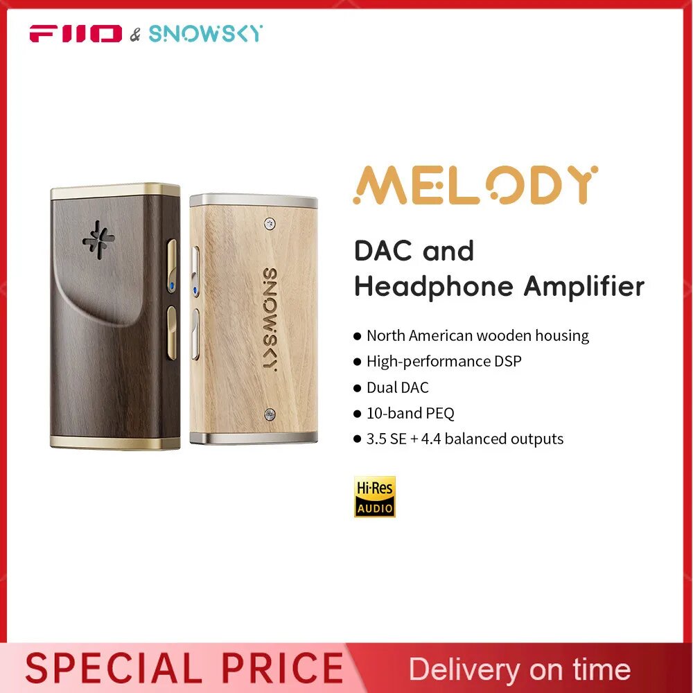 FiiO Snowsky Melody ЦАП и усилитель для наушников — фото 1