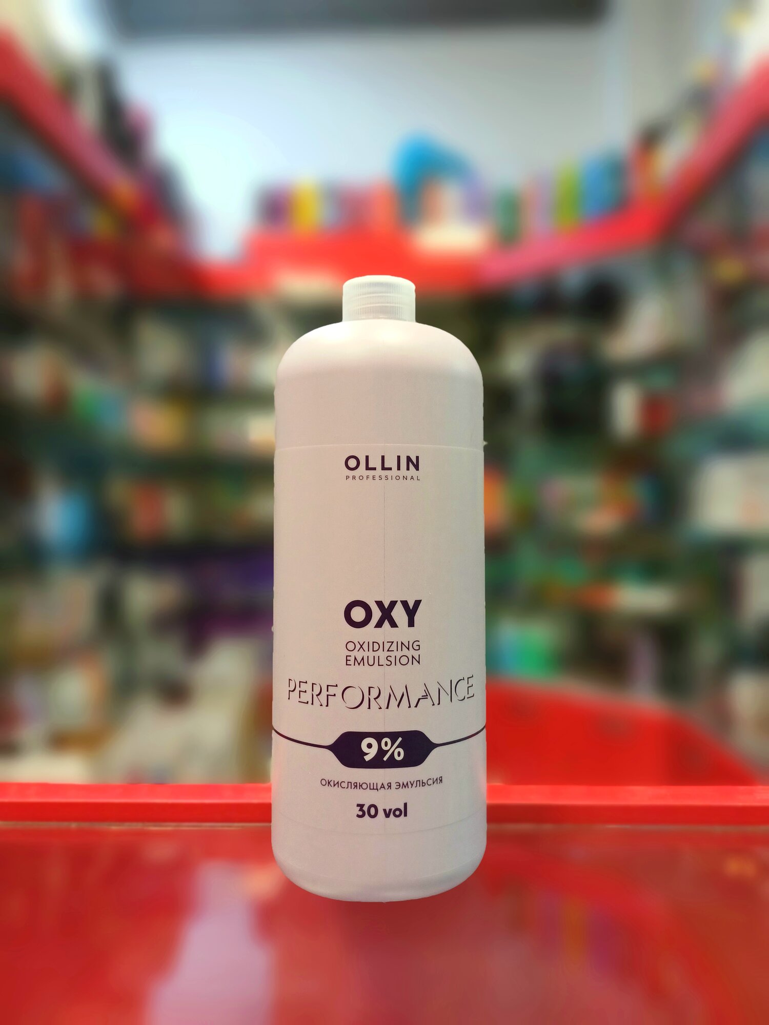 Окисляющая эмульсия 9% 30vol. OLLIN Performance OXY, 1000мл оксигент, окислитель