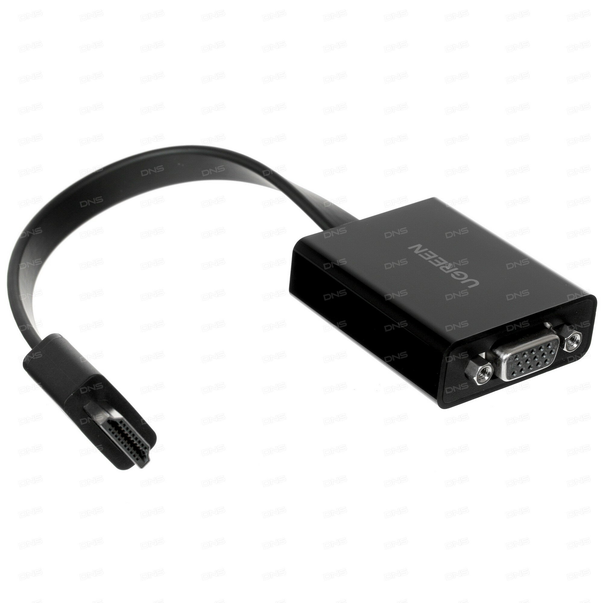 Переходник однонаправленный Ugreen HDMI - VGA+Jack 3.5, 0.25 м