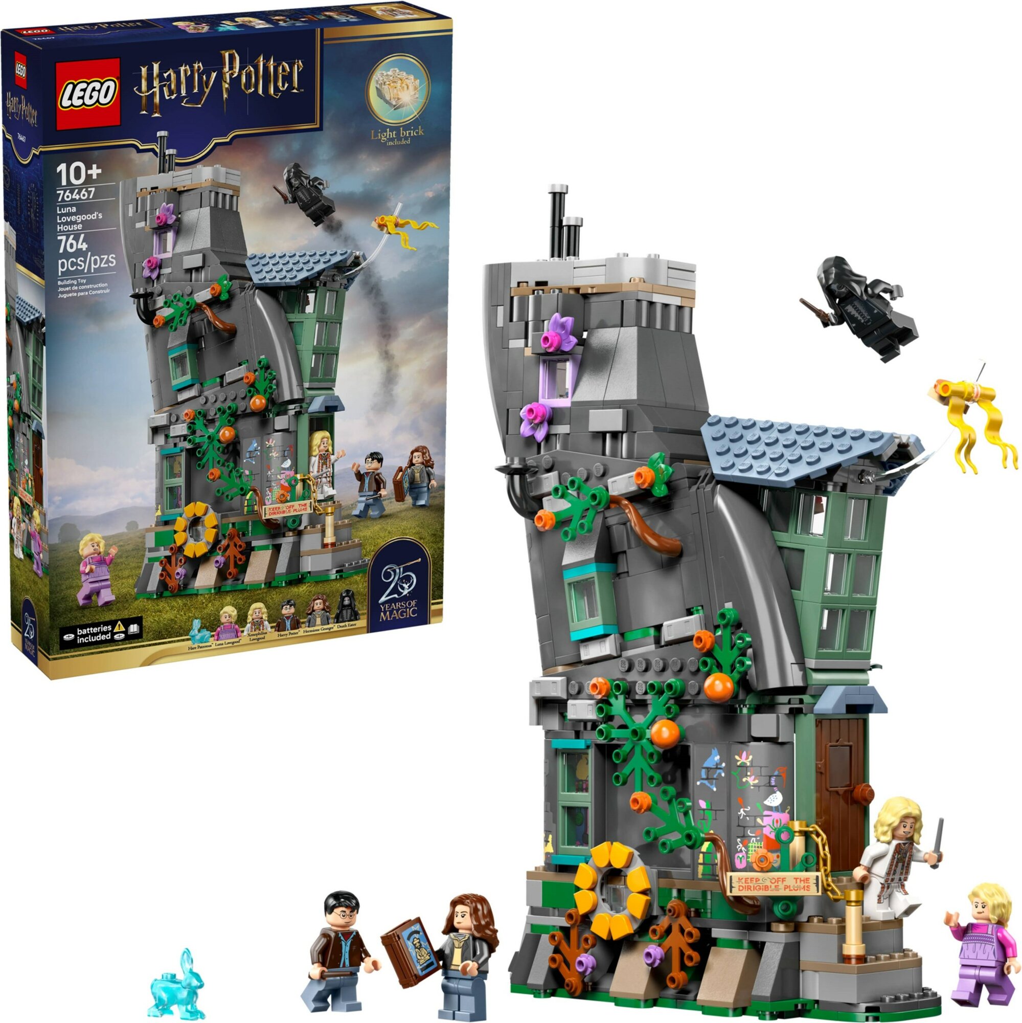 Конструктор LEGO Harry Potter 76467 Дом Луны Лавгуд, 764 детали