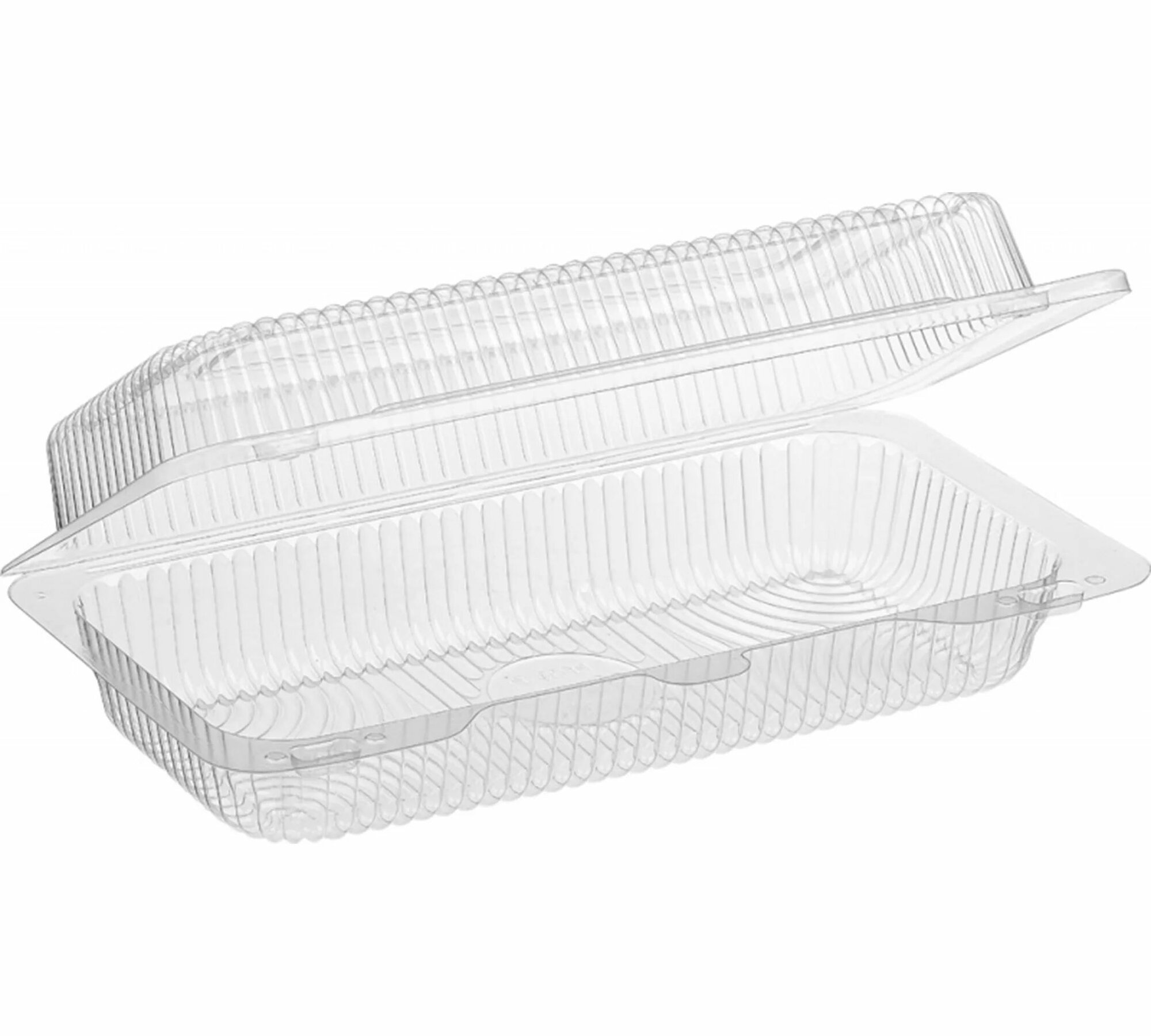 Контейнер одноразовый с крышкой РК-19 (Р) (ОП) 225х118х55мм - 20 штук