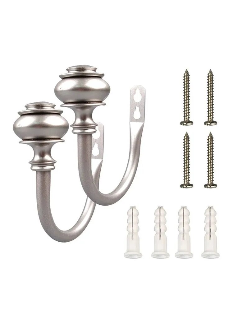 Подхваты для штор 2 шт. держатель для штор, крючки для занавесок.