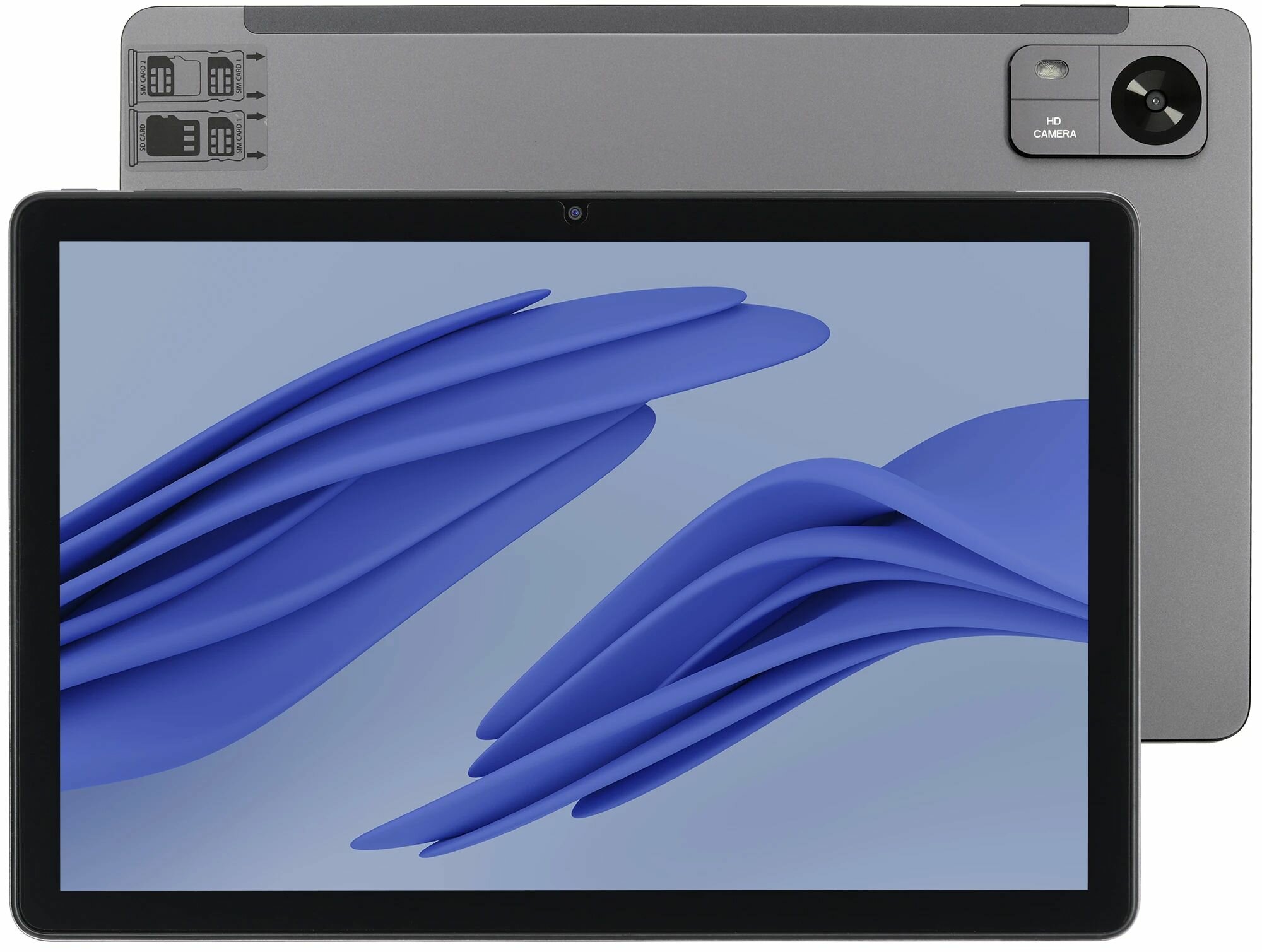 10.1" Планшет KENSHI H10 LTE 4/64 ГБ, 1280x800, IPS, 60 Гц, 6000 мА*ч, серый