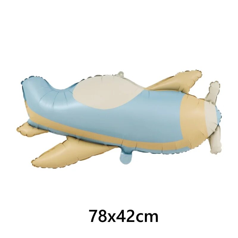Фольгированный шар самолет 78x42 см, цвет plane