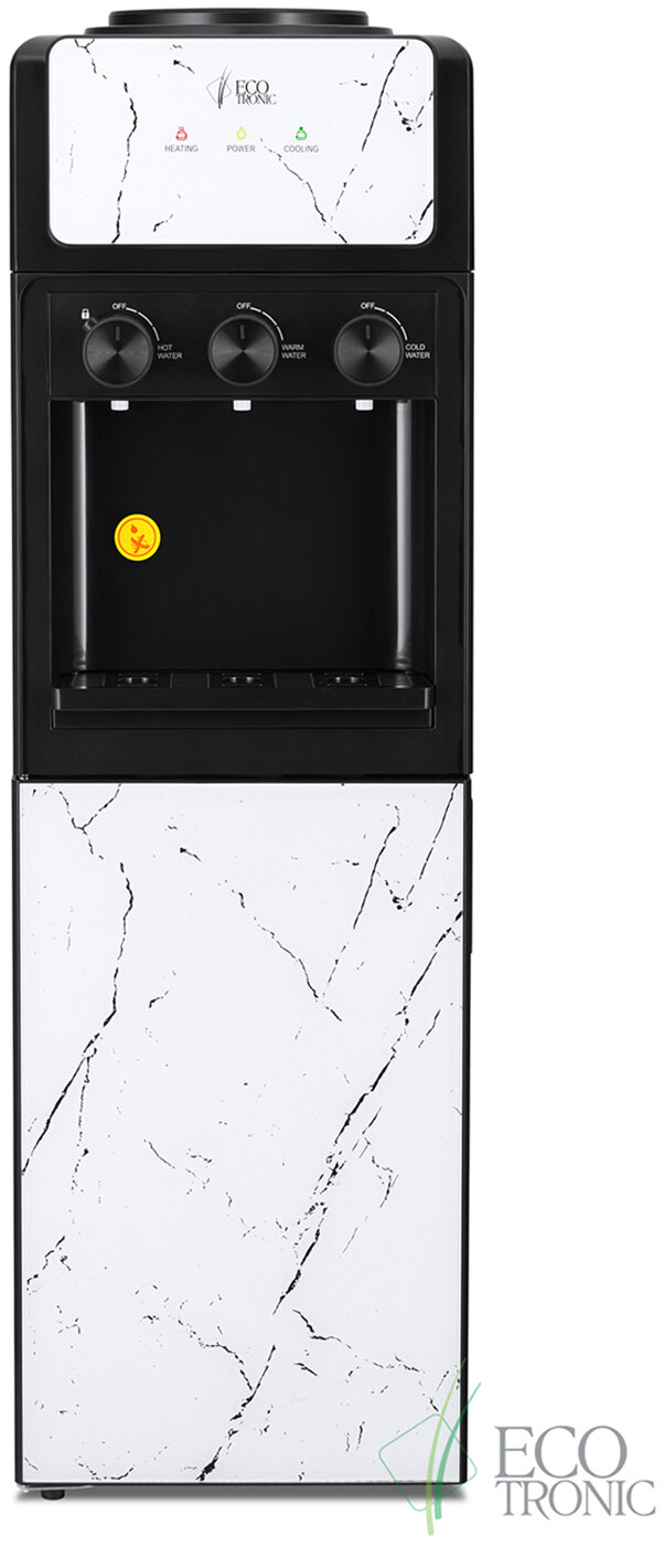 Кулер для воды Ecotronic K25-LCE white Marble (ETK12672)