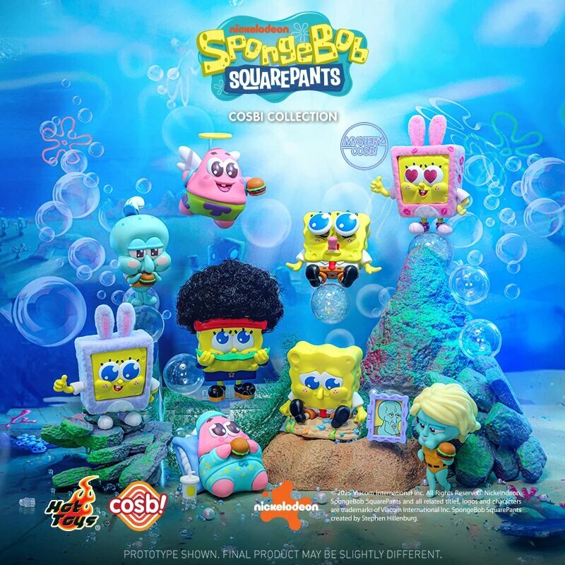 Фигурки Hot Toys SpongeBob SquarePants Cosbi Collection 1PCS send by random