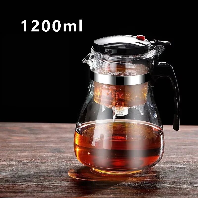 Стеклянный чайник для кунг-фу 400-500 мл 1200ml
