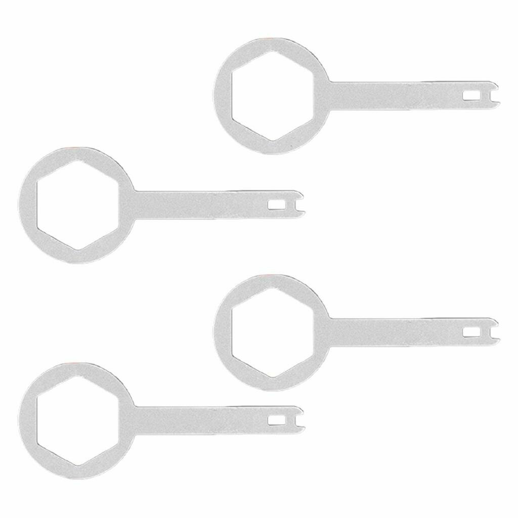 Набор из 4 ключей для демонтажа автомагнитол, 64.5mm