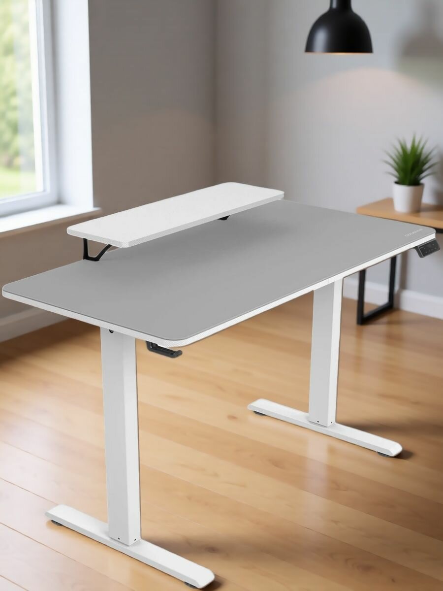 Стол компьютерный Cougar E-STAR 120 белый/серый