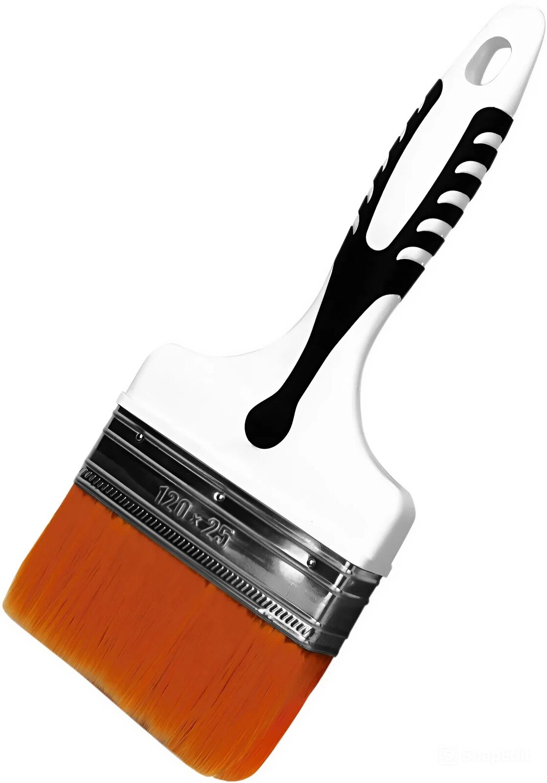 Кисть деликатная Black White 120х25 мм ультрамягкий синтетический ворс DECOR 870-120