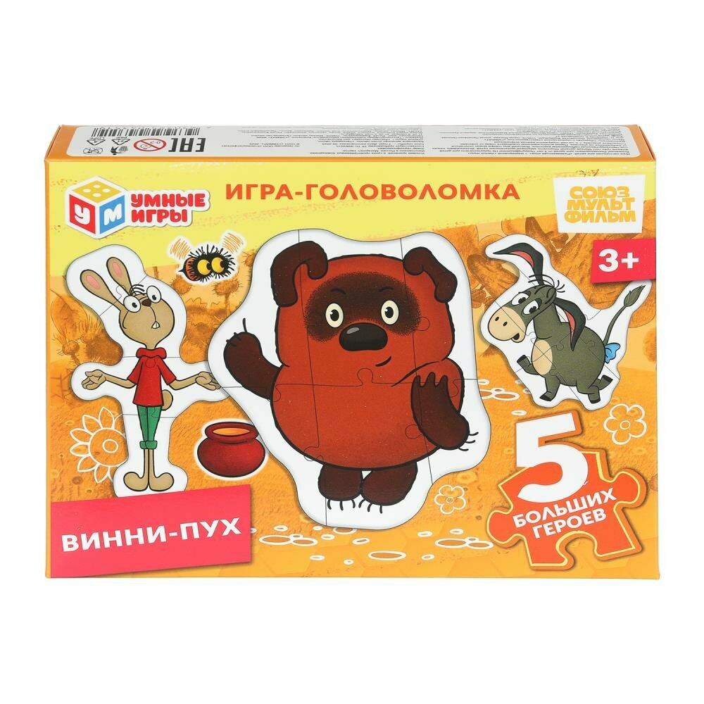 Пазлы Винни Пух. Союзмультифильм Умные игры 4630395043519