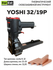 Пневматический степлер Yoshi 32/19P для упаковочных работ, скоба R