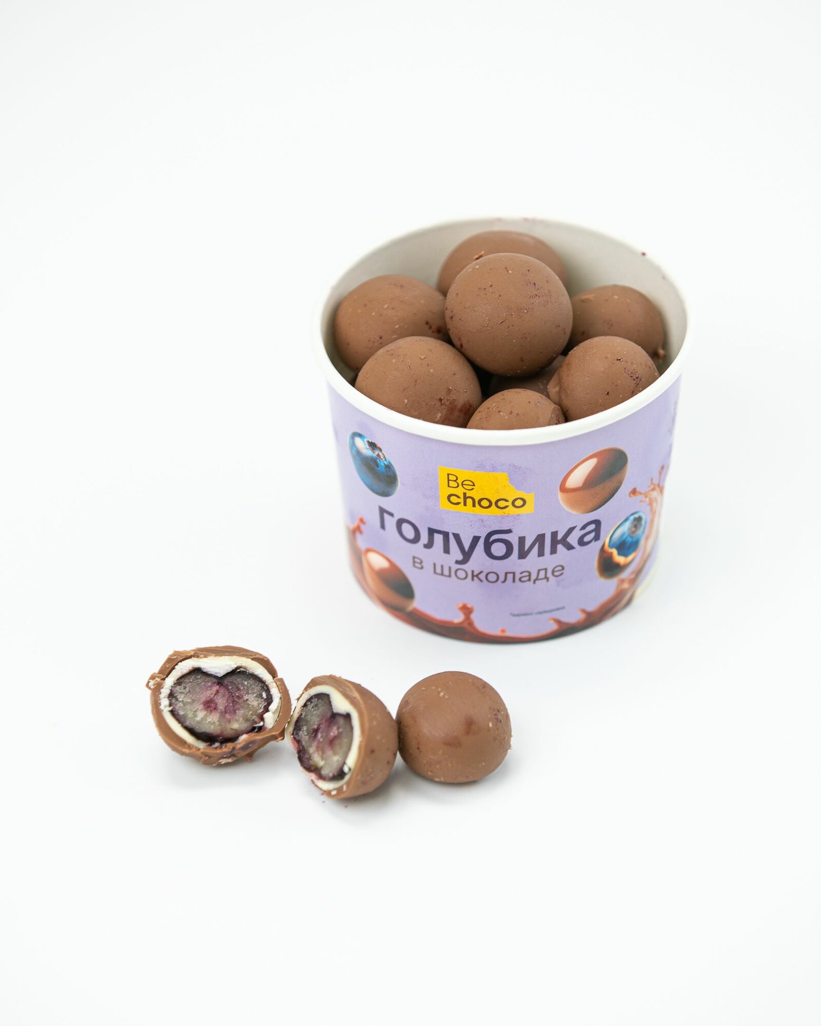 Голубика Be Choco в шоколаде замороженная, 130г