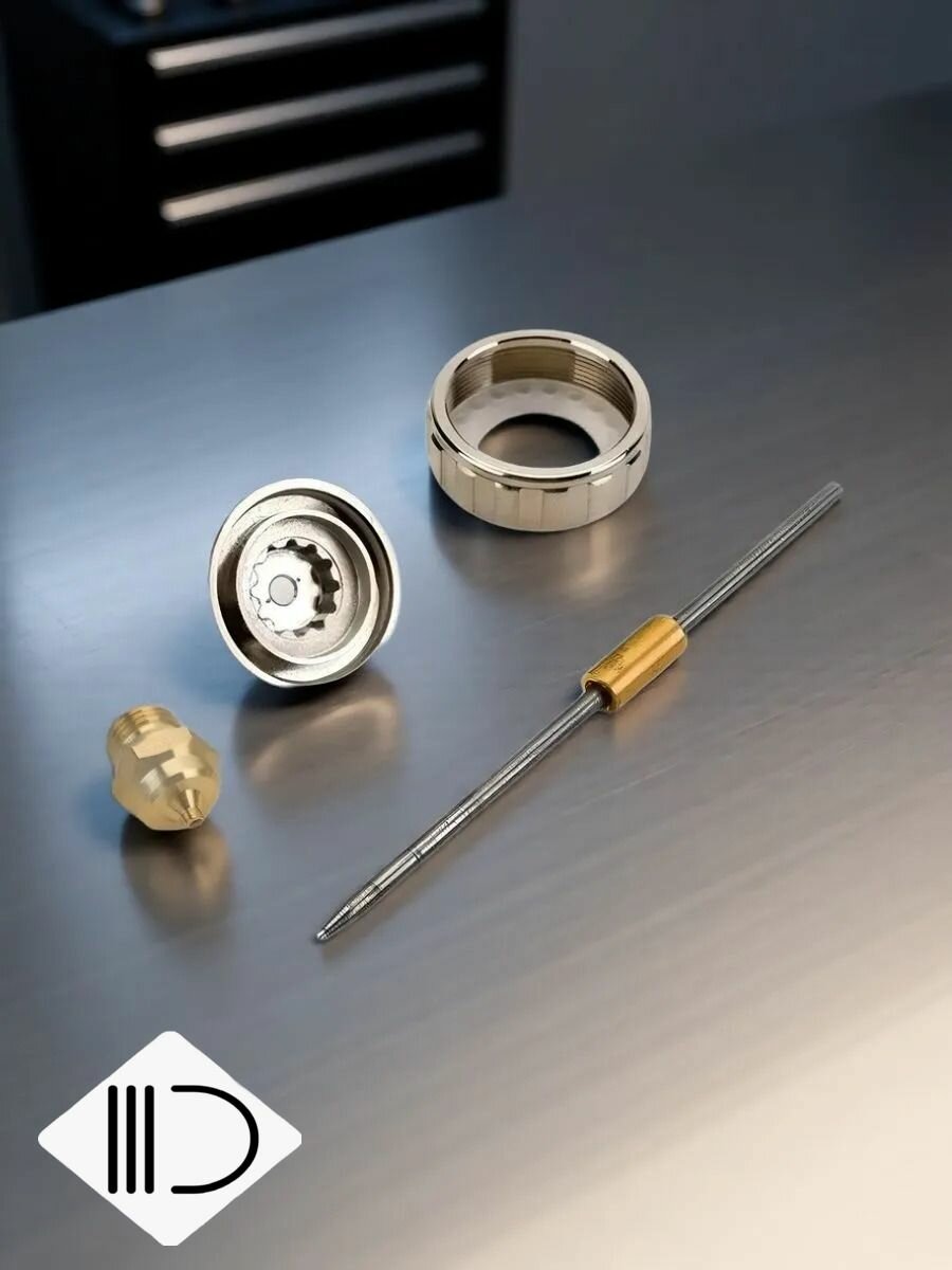 Сопло для краскопульта 1.5 мм(сменный комплект) Pegas pneumatic 2723