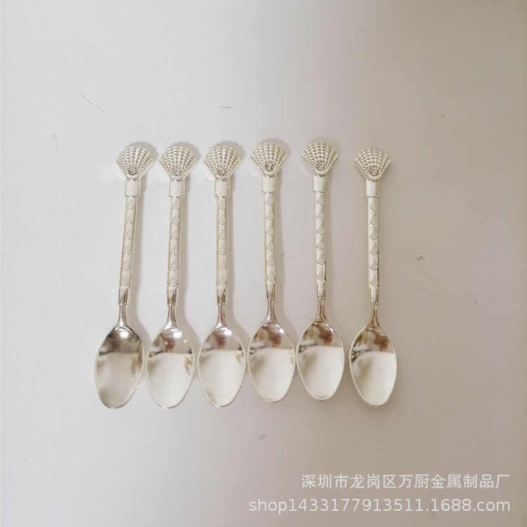 Позолоченная и посеребренная посуда в европейском стиле, кофейные ложки, вилки для фруктов в форме лебедя, декоративные изделия, десертные ложки.