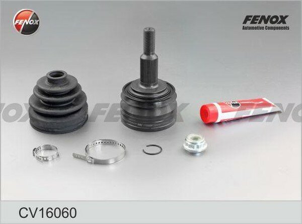 Шрус наружный комплект FENOX CV16060 VW T5 1.9-2.0TDi 03>, Crafter 2.5 TDi 06-11