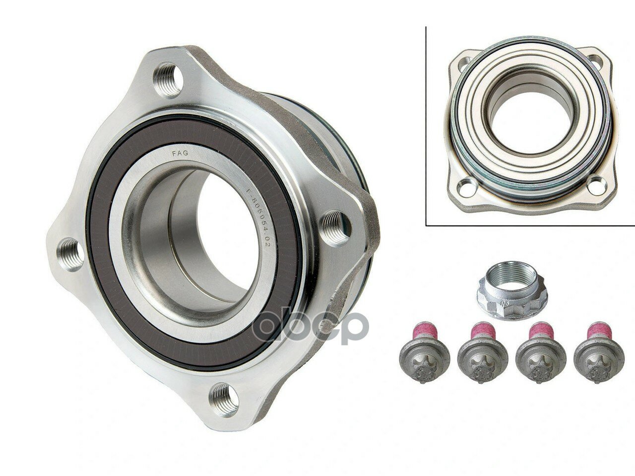 Подшипник ступицы задний (компл) BMW 5(F10)/6(F13)/7(F01/F02) FAG 713 6495 00 Fag арт. 713 6495 00