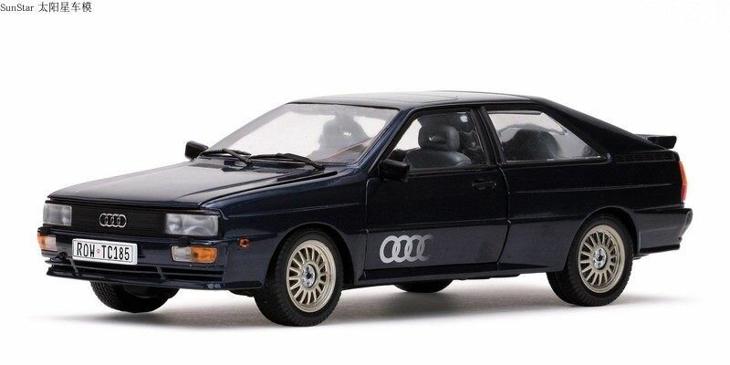 Модель автомобиля SunStar в масштабе 1:18: Audi Quattro 1981 года