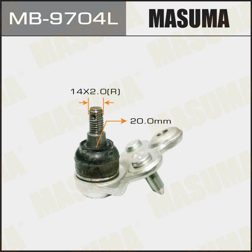 Опора шаровая MASUMA MB-9704L HONDA Civic 1.3-1.8 06->