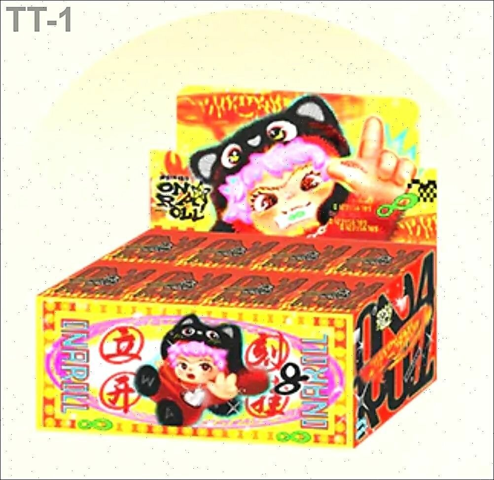 HERE x WAKUKU On A Roll Series Figures, Подарки, украшения комнат, Набор (8 шт)