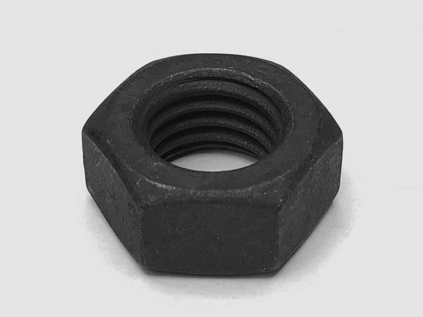 Гайка шестигранная М14 DIN 934, черная цинк-ламель, A297 / 10 шт / соберизавод