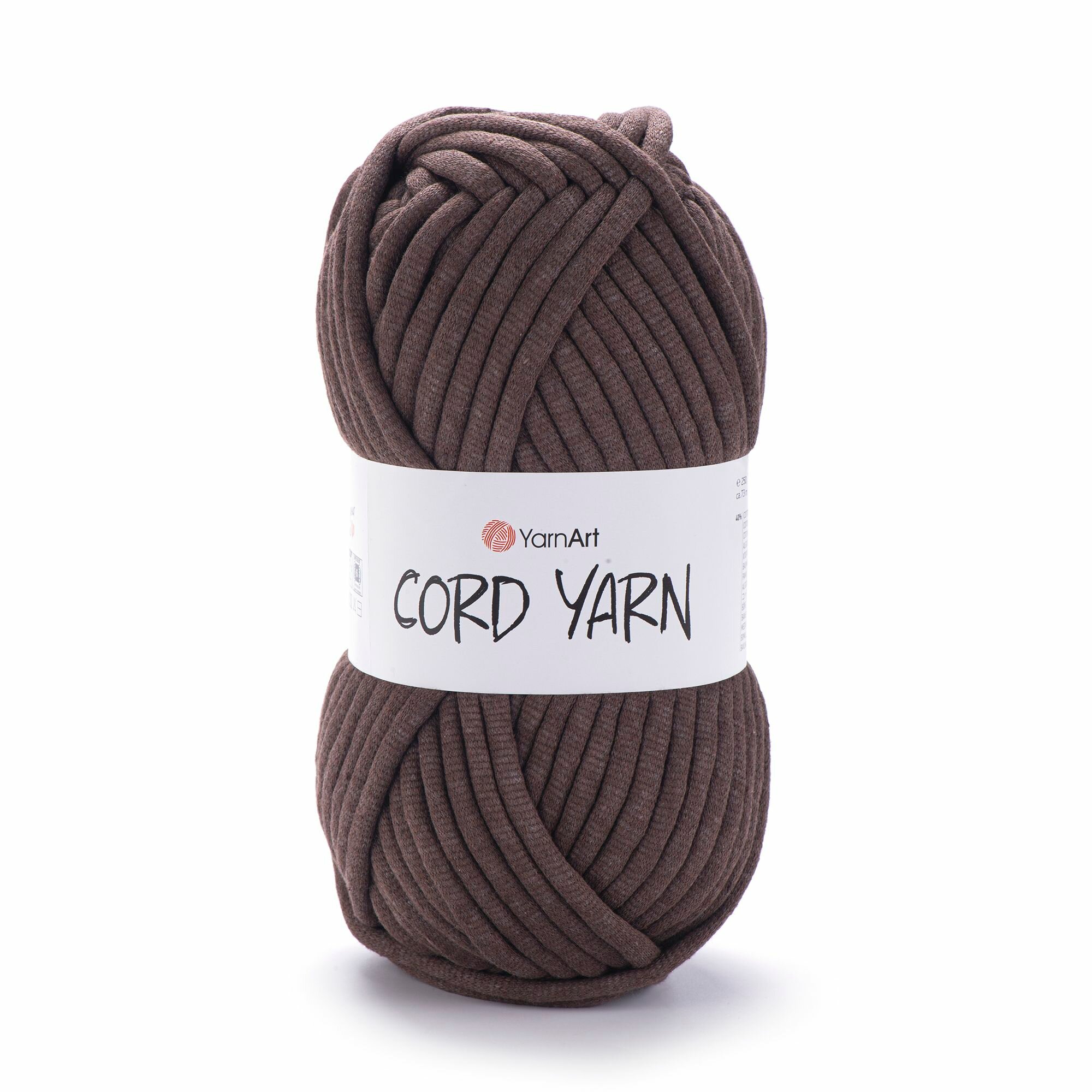 Пряжа YarnArt Cord Yarn 769 (4 мотка, 250г/73м) шоколад