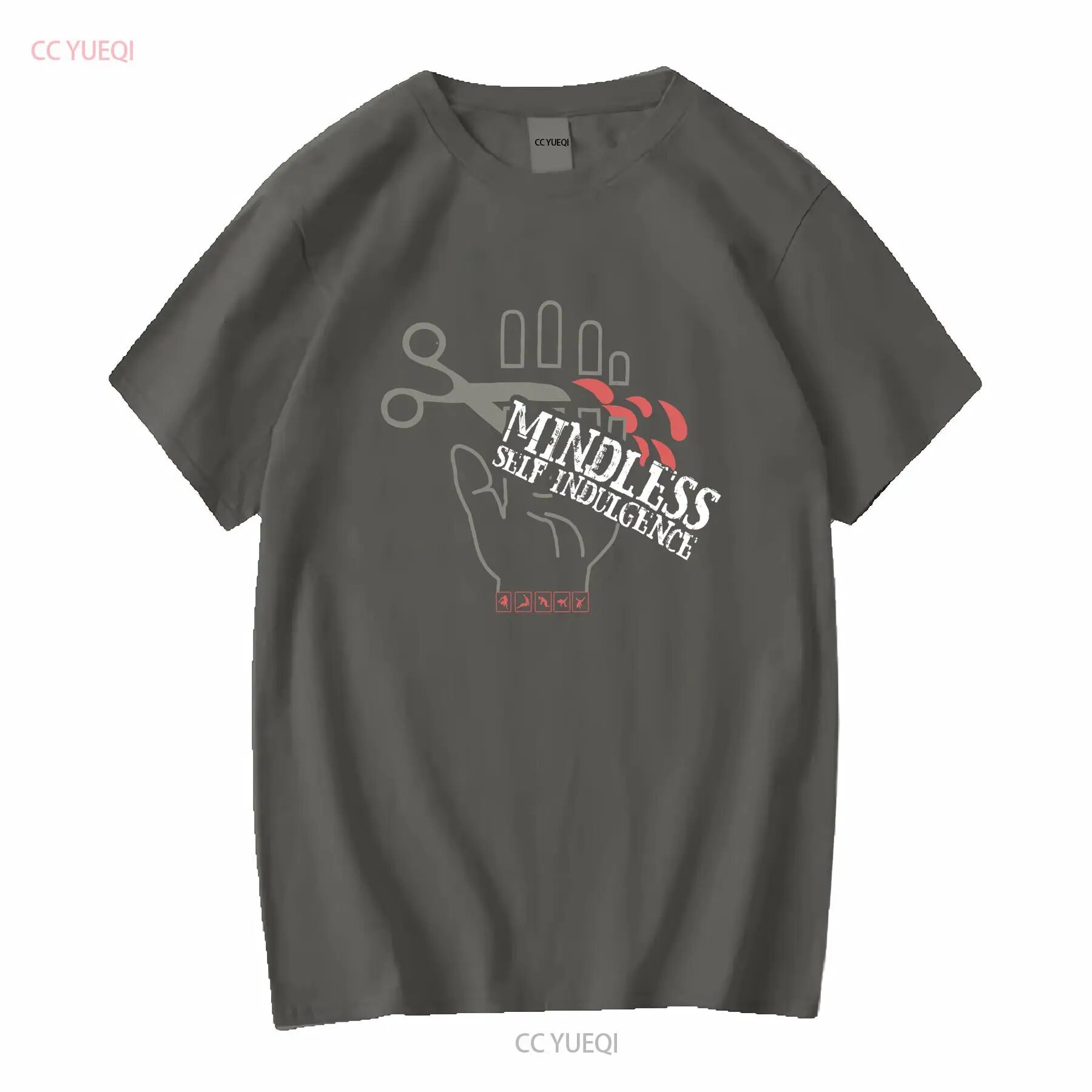 Футболка Mindless Self Indulgence серая, S