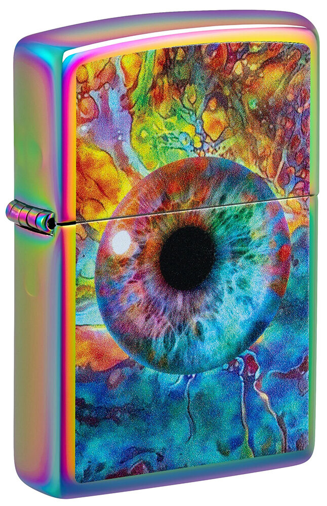 Зажигалка бензиновая Zippo 46431 Spacey Eye НЕ заправлена