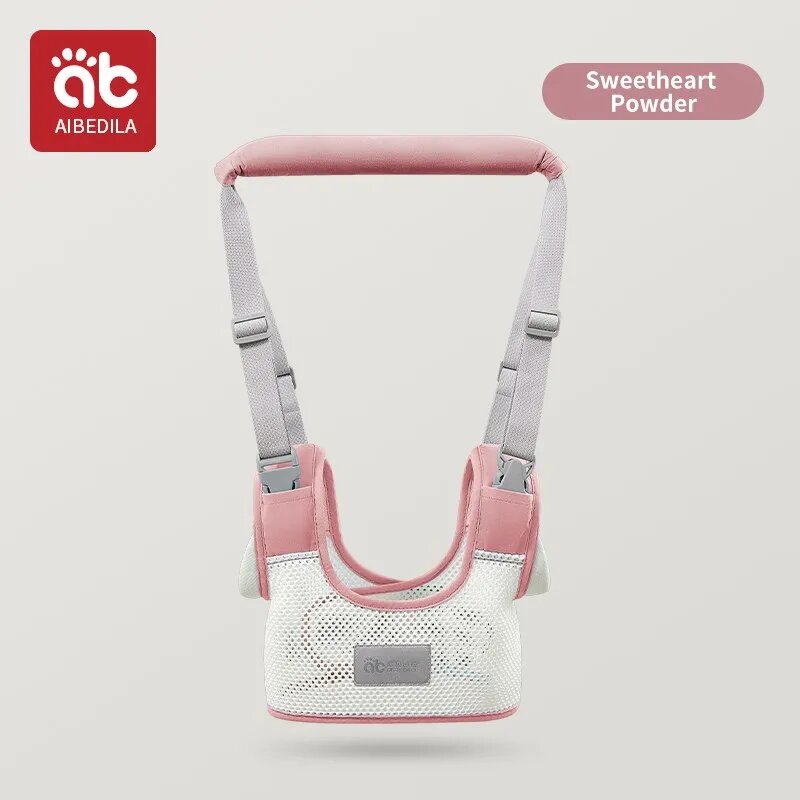 Детский прогулочный поводок AIBEDILA Розовый, Pink