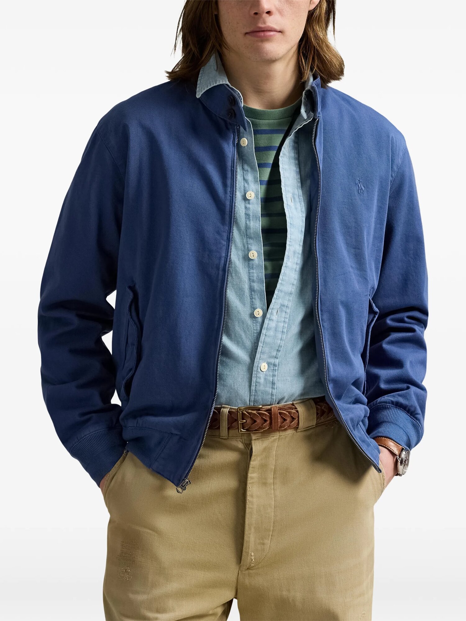 Куртка Polo Ralph Lauren Bedford, размер 48, синий — фото 1