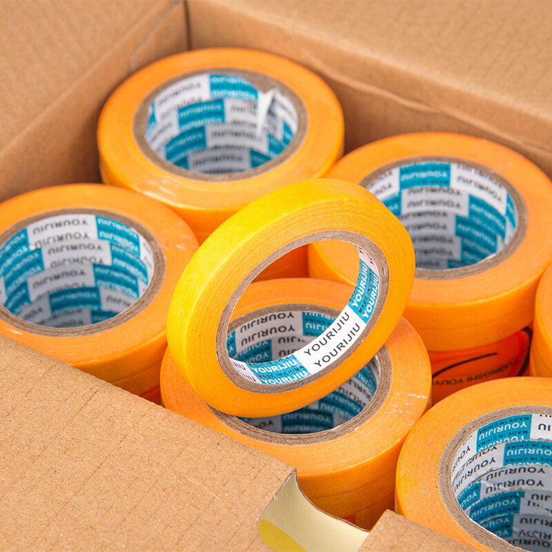 2026 Индивидуальная бумажная лента васи, маскировочная бумага, бумага для разделения цветов для покраски и декорирования наружных стен, термостойкая, ультратонкая 7388