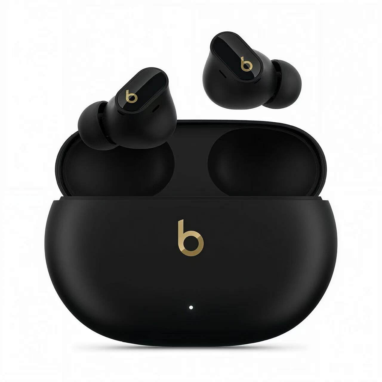 Наушники Beats Studio Buds+, чёрно-золотые, беспроводные, влагозащита, 8 часов работы，чёрный