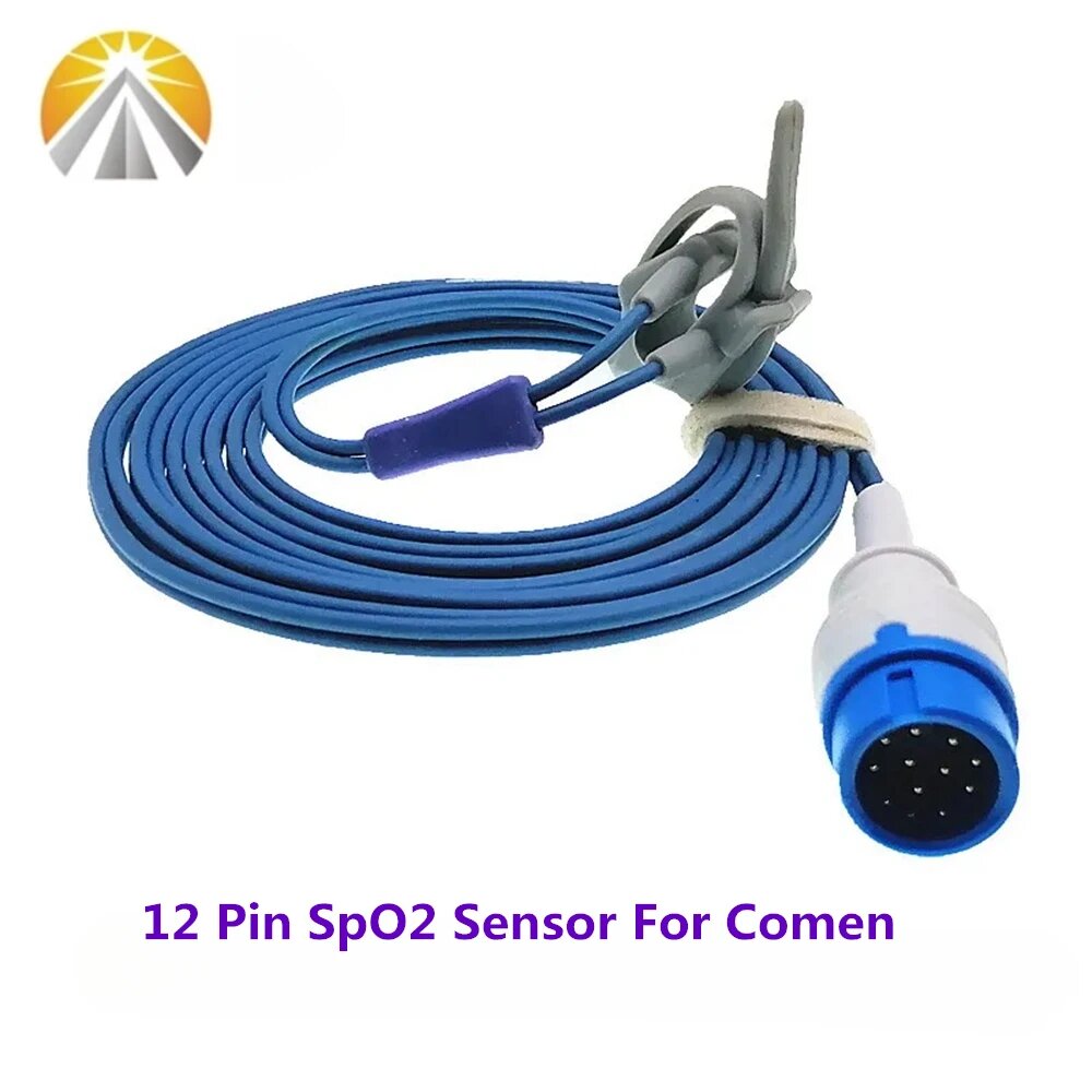 Датчик SpO2 12-контактный синий Neonates Wrap для Comen