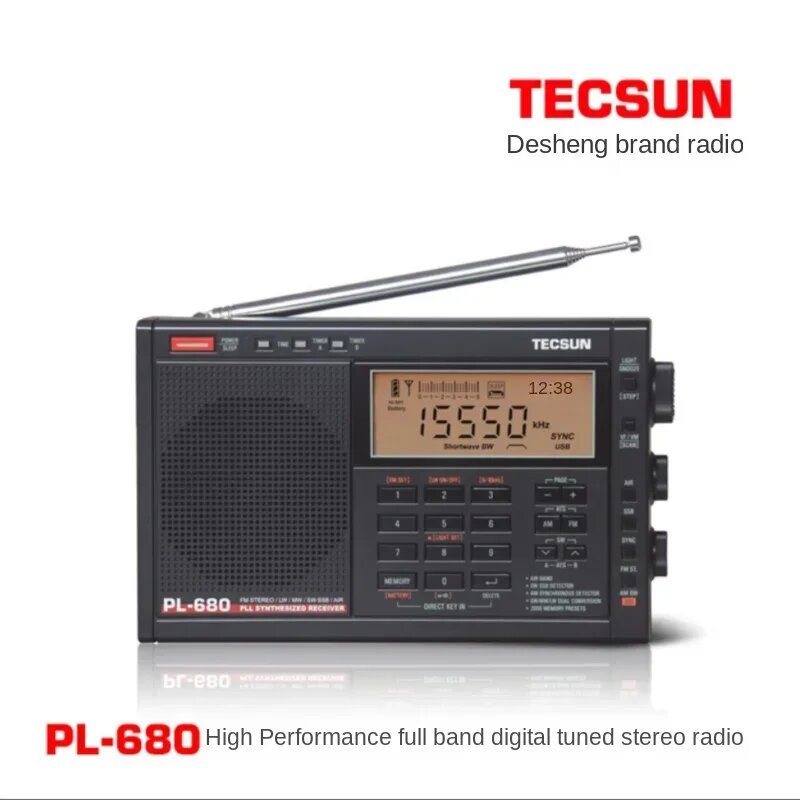 Портативное радио Tecsun PL-680
